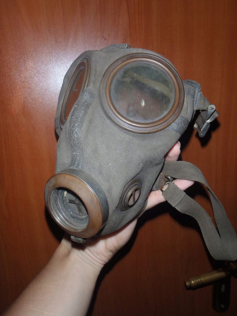 MASKA PRZECIWGAZOWA SZWEDZKA BICAPA - 12616781348 - oficjalne archiwum Allegro