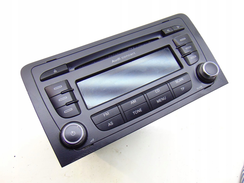 RADIO ORYGINALNE AUDI A3 8P CONCERT 8P0035186P - 12107773291 - oficjalne archiwum Allegro