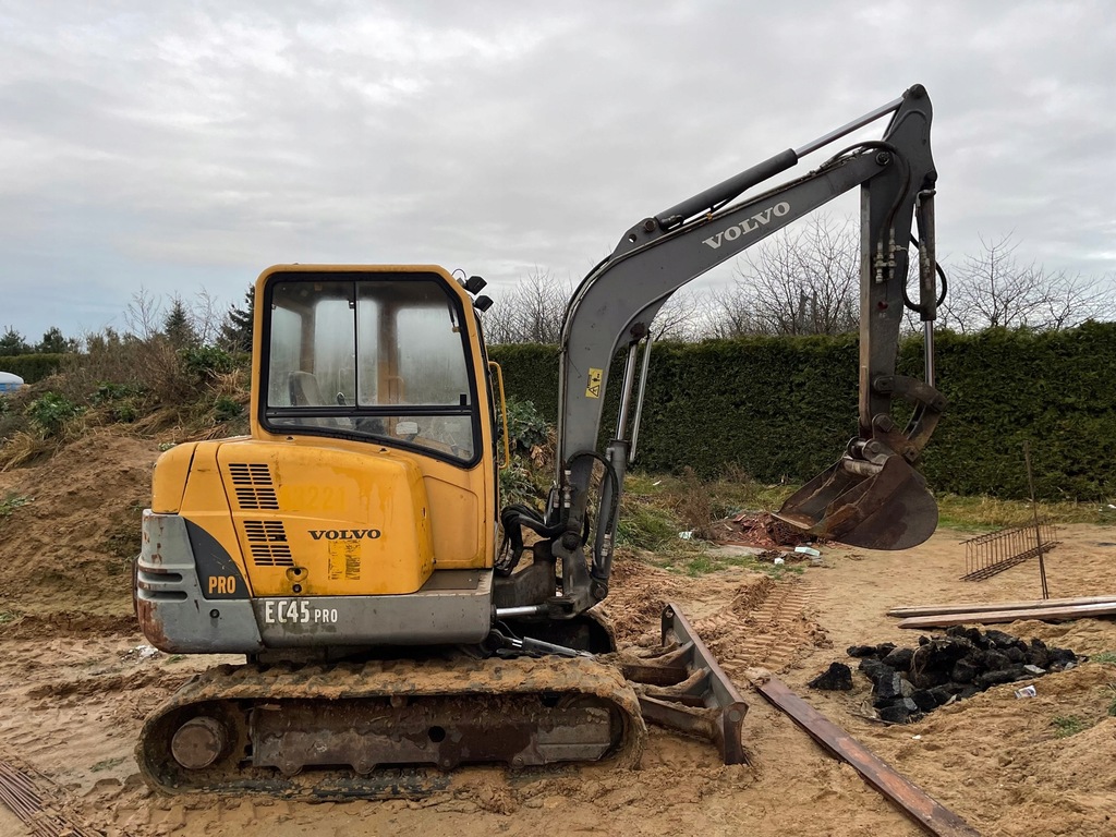 VOLVO EC45 Pro minikoparka - 13027337799 - oficjalne archiwum Allegro