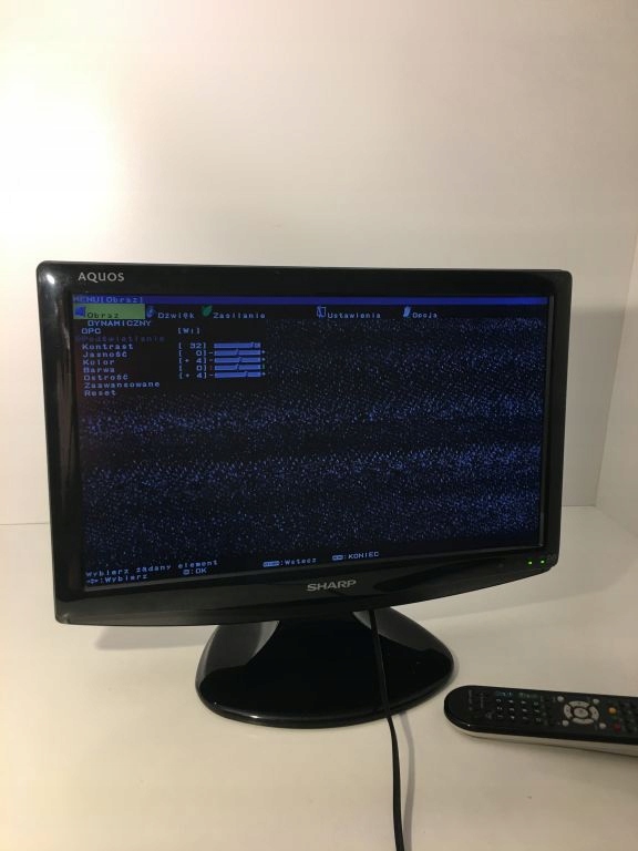 TELEWIZOR SHARP LC-19D1E-BK - 9131766732 - oficjalne archiwum Allegro