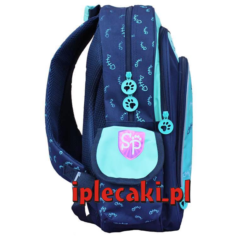 Plecak Szkolny z Kotkiem Kotem Kot Kotki Kotek - 11627039239 - oficjalne archiwum Allegro