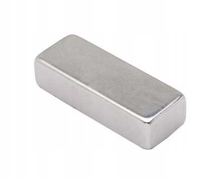 MPŁ 40x15x10 N42 MOCNY MAGNES NEODYMOWY MAGNESY - 12423804701 ...
