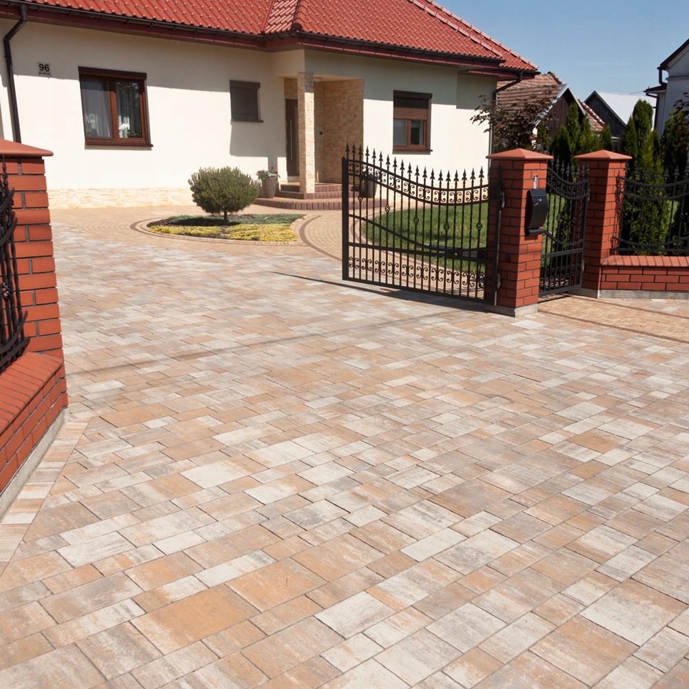 Bruk Bet Kostka Brukowa PROMENADA 6,5cm COLOR-MIX - 10606817187 - oficjalne archiwum Allegro