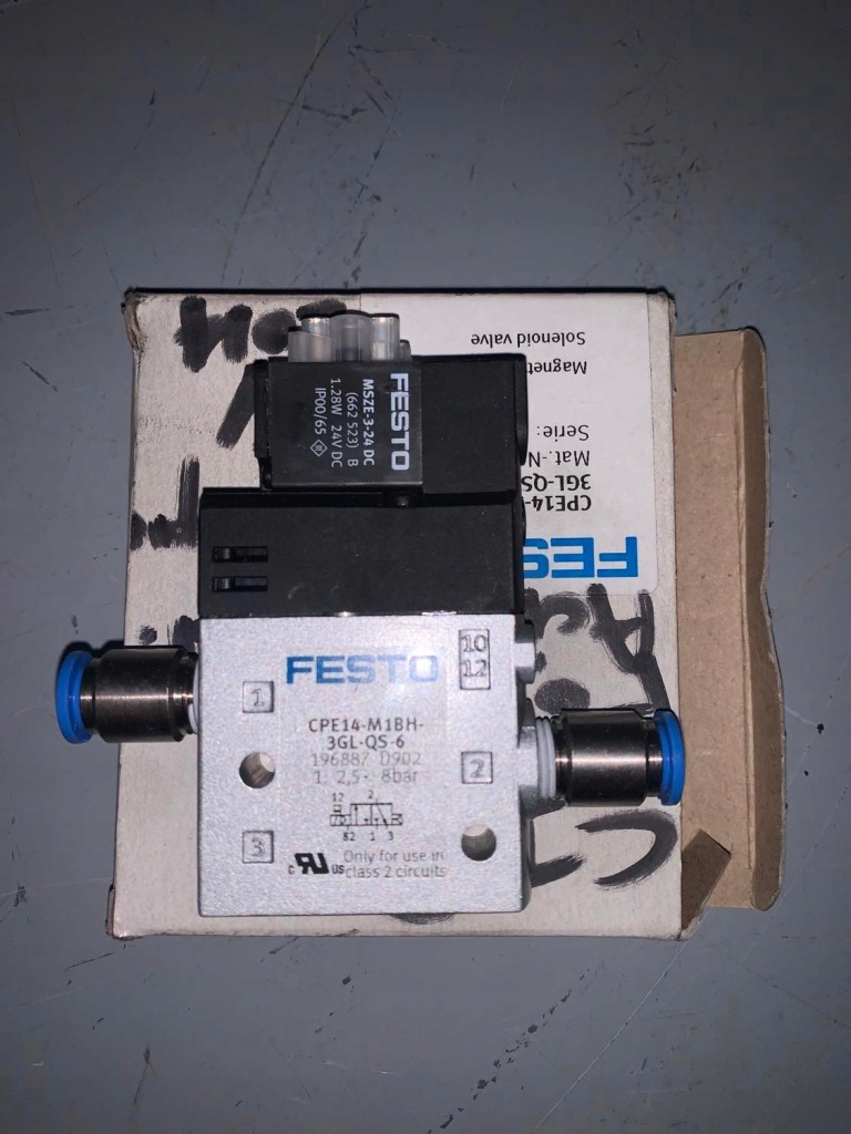 Elektrozawór CPE14-M1BH-3GL-QS-6 (196887), Festo - 11726334314 - oficjalne archiwum Allegro