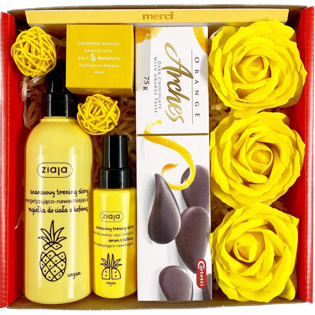Prezent Zestaw Kosmetyków Ziaja Ananas + Słodycze - 12723277325 ...