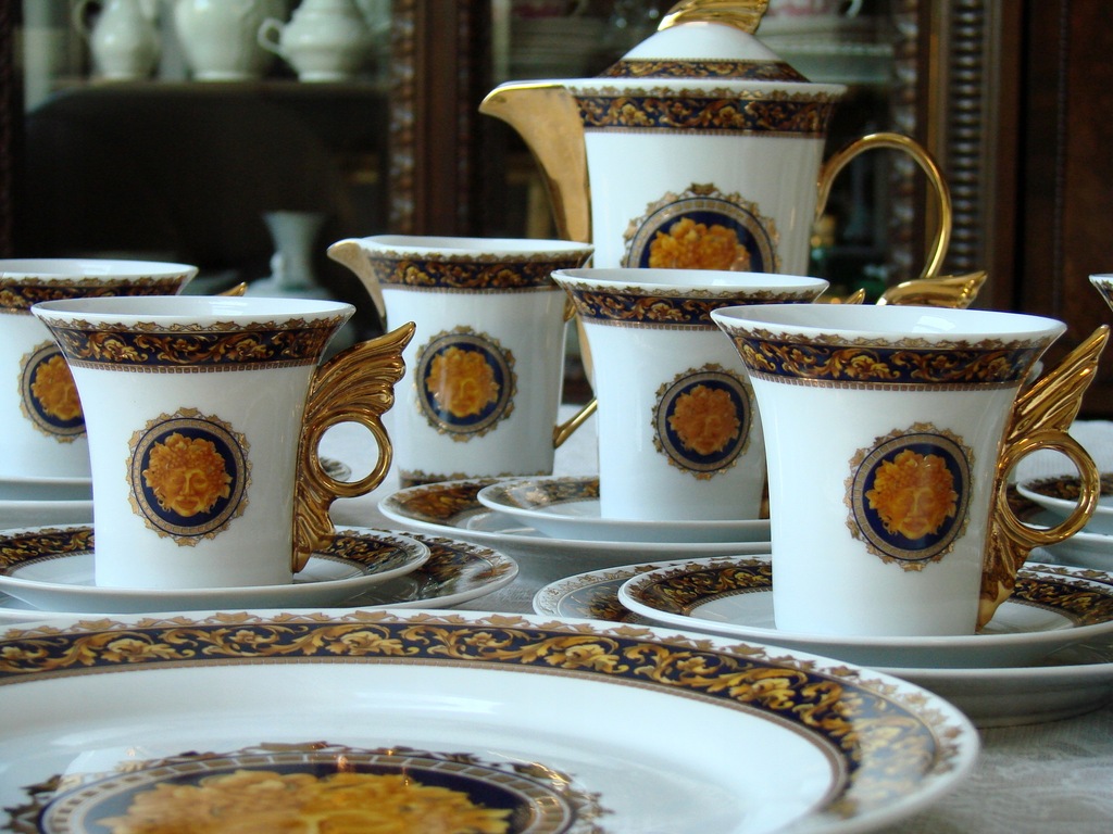 Serwis Limoges VERSACE Medusa - 7741846135 - oficjalne archiwum Allegro