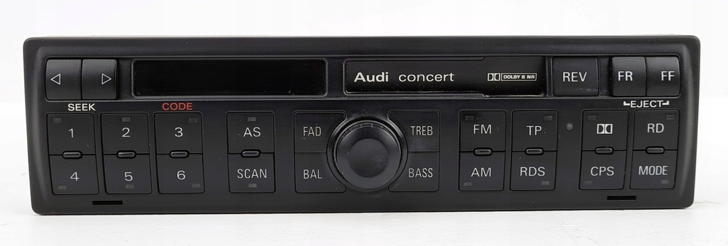 AUDI A6 C5 RADIO CONCERT Z KODEM 4B0035186B - 14068285269 - oficjalne archiwum Allegro