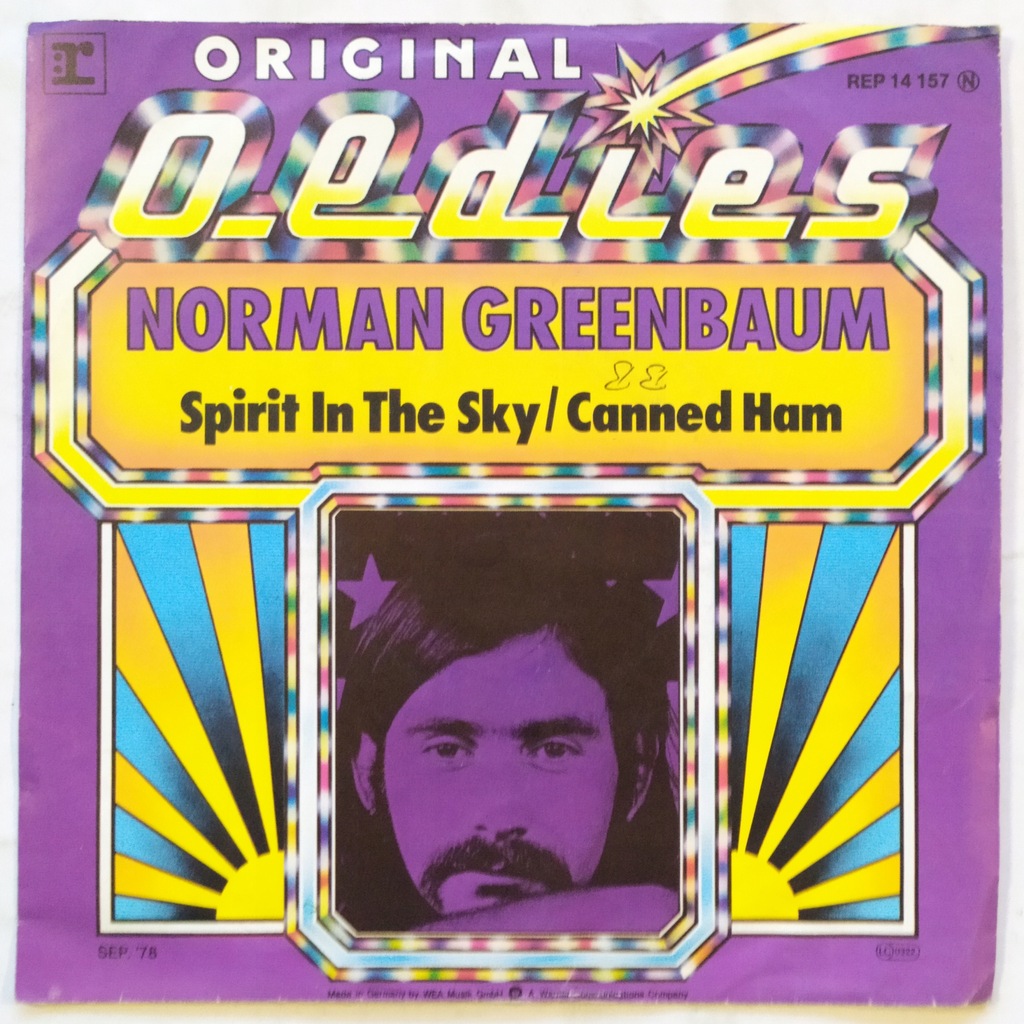 Norman Greenbaum- Spirit in the Sky - SP 7'' - 13511753639 - oficjalne ...