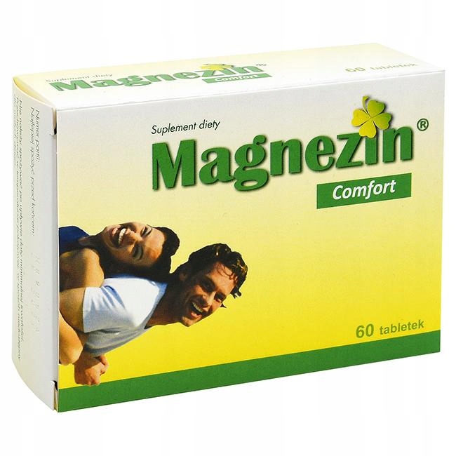 Magnezin Comfort magnez 60 tabletek - 12879687815 - oficjalne archiwum ...