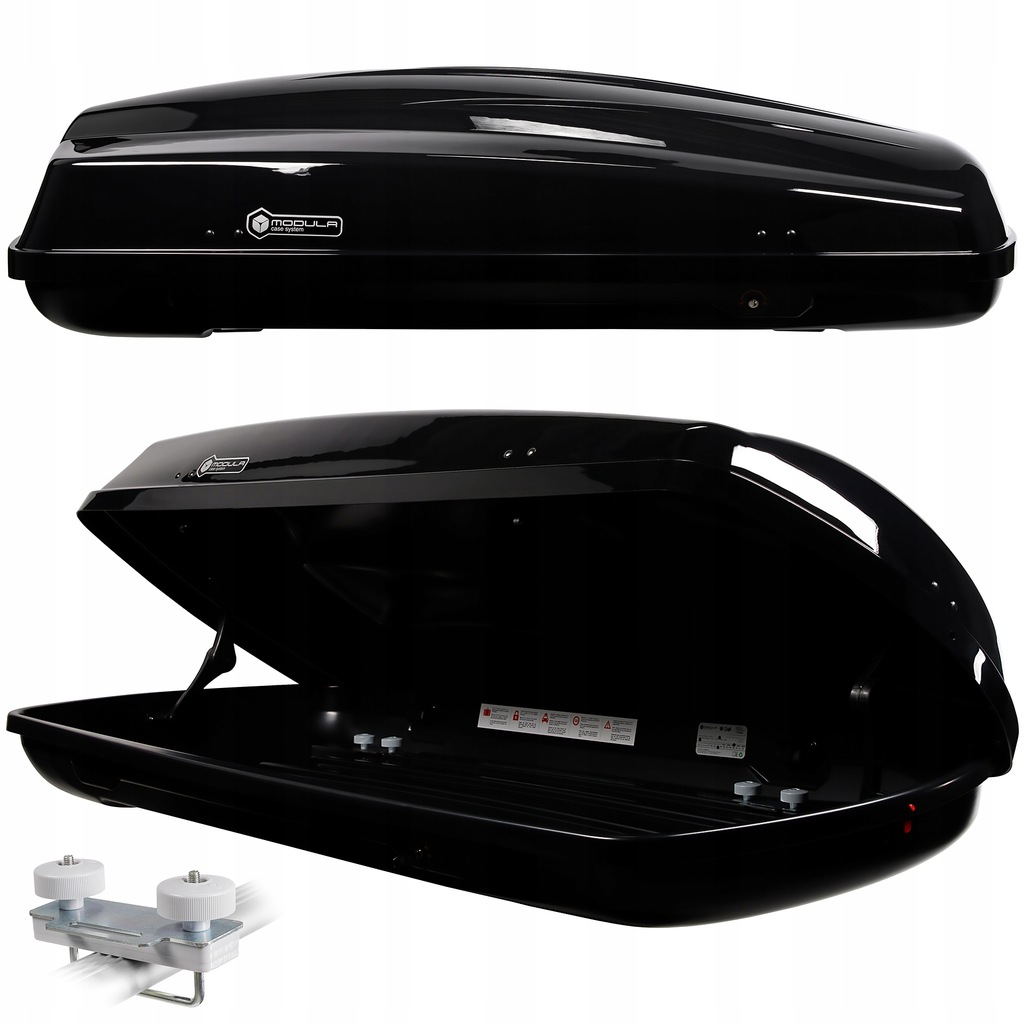 MODULA CIAO 430l CZARNY BOX BOKS DACHOWY NA DACH - 14062578351 ...