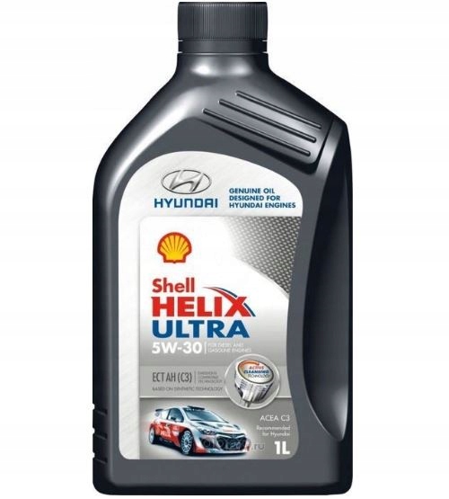 olej SHELL HELIX ULTRA 5W30 ECT AH C3 HYUNDAI 1L - 10962870957 ...