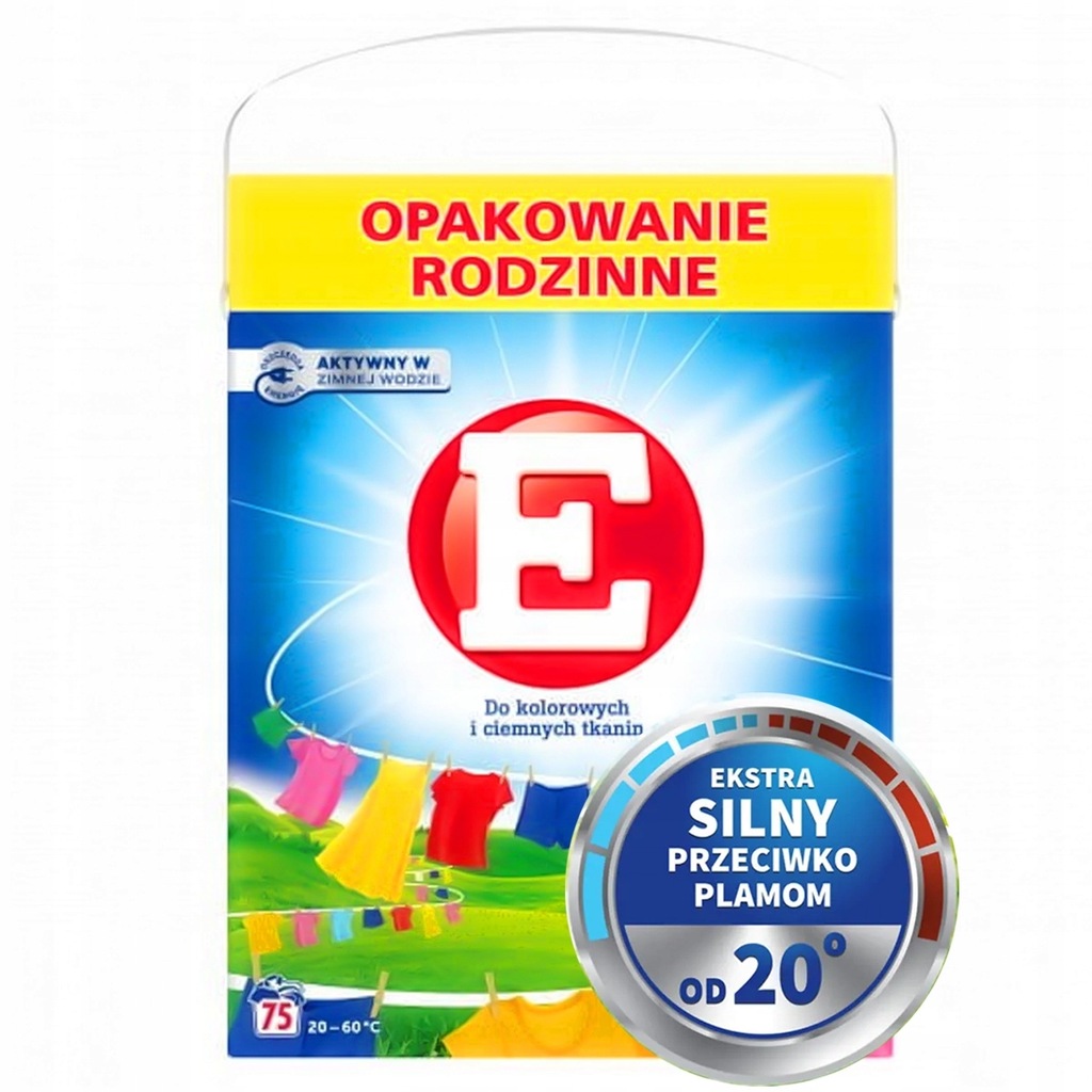 Proszek do prania tkanin kolorowych i ciemnych 4,5 kg E Box 75 prań - 15124898022 - oficjalne ...