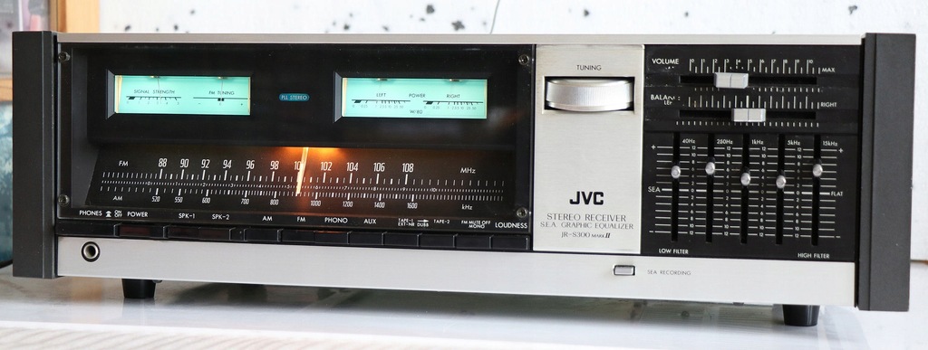 JVC JR-S300 Mark II Solid State Stereo Receiver - 11262083628 ...