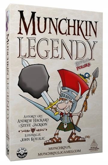 Black Monk Munchkin Legendy LEGENDY Karciana RPG - 11449832239 ...