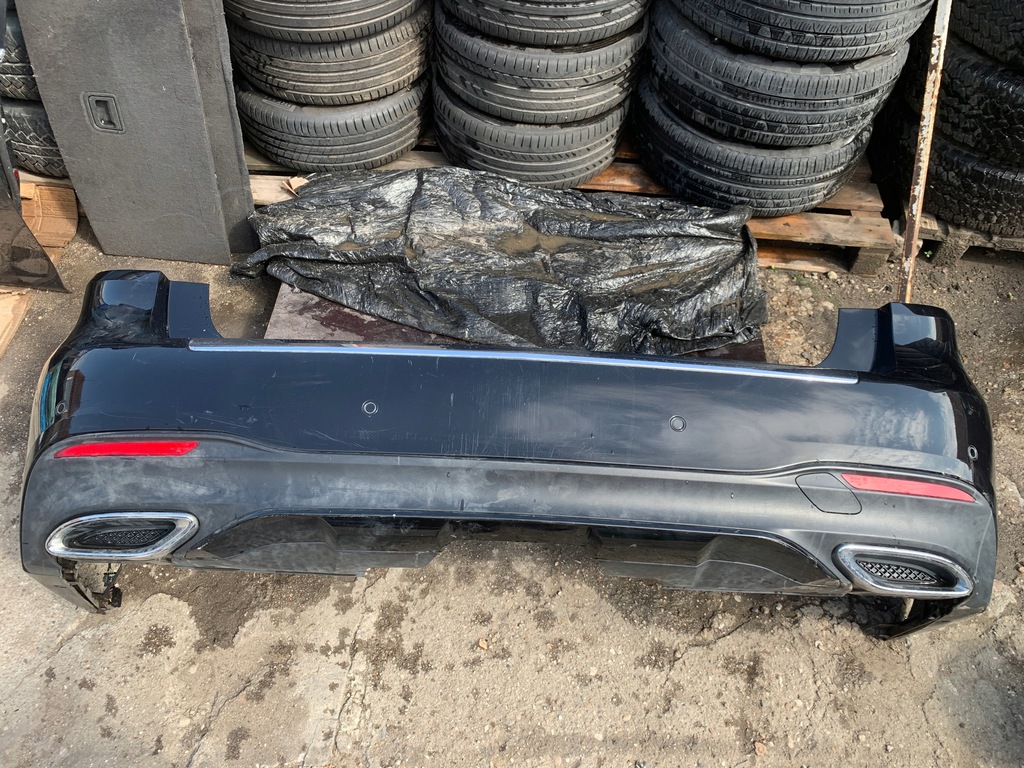 MERCEDES X166 GLS AMG ZDERZAK TYŁ W166 Kompletny - 14011749898 ...