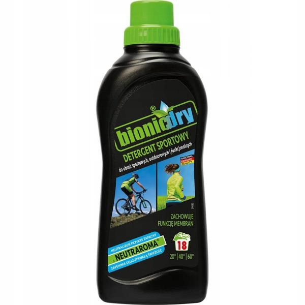 bionicDRY PŁYN DO PRANIA UBRAŃ SPORTOWYCH 750ml - 8668355205 ...