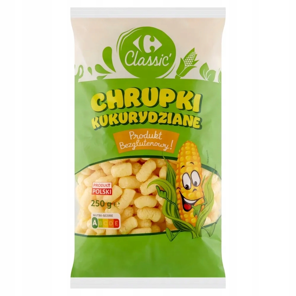 Carrefour Classic Chrupki kukurydziane 250 g - 13618500551 - oficjalne ...