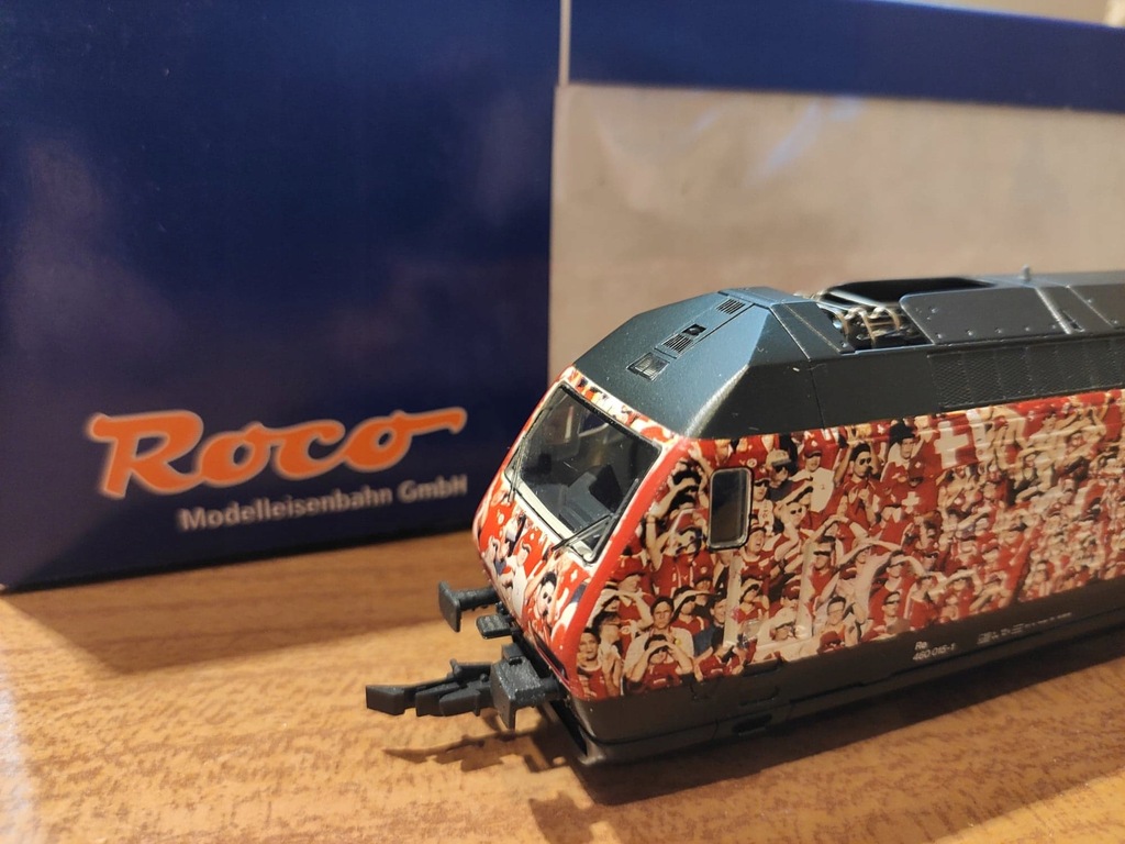 Elektrowóz Re 460 ROCO 62396 H0 nowy - 12197791457 - oficjalne archiwum ...