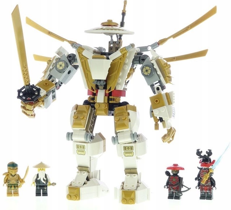Lego Ninjago Złota zbroja 71702 - 12625906769 - oficjalne archiwum Allegro