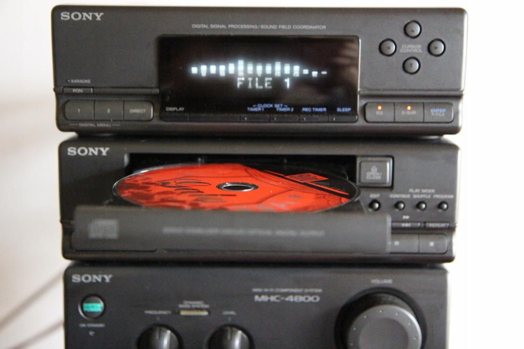Sony HCD-H4800 , system MHC-4800 - 12242584696 - oficjalne archiwum Allegro