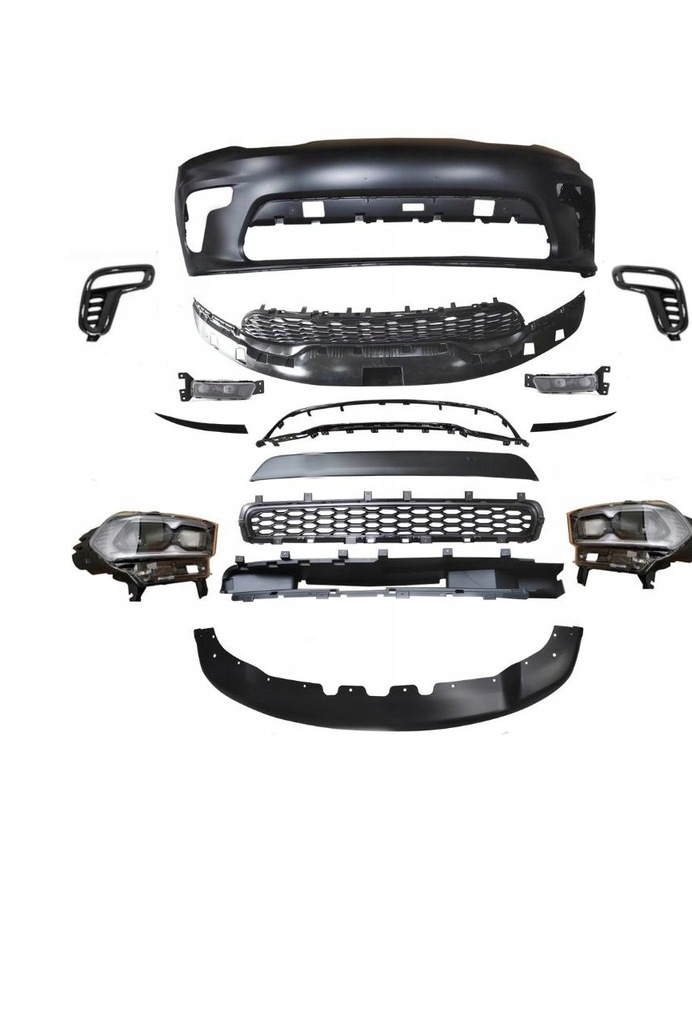 DODGE DURANGO 2021 2022 ZDERZAK RT LAMPY LED - 13015570023 - oficjalne ...
