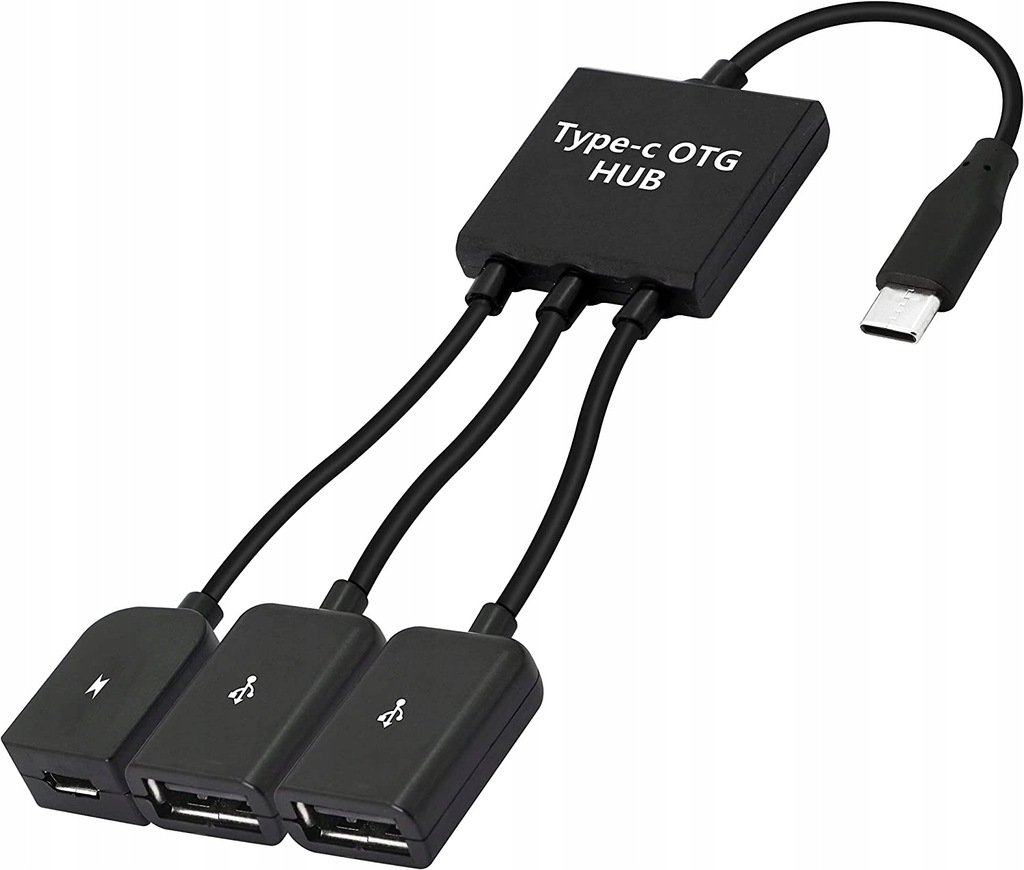 HUB Rozdzielacz USB-C 3.1 na Micro USB+2 x USB OTG - 13559502169 ... HUB Rozdzielacz USB-C 3.1 na Micro USB+2 x USB OTG - 13559502169 ...
