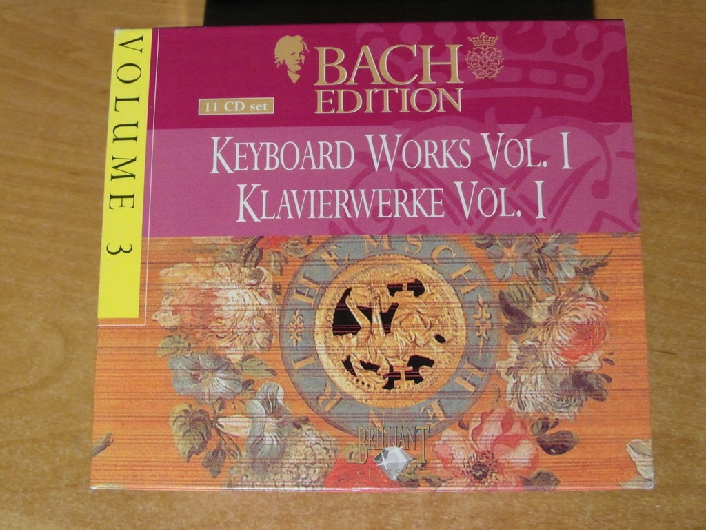 BACH - KEYBOARD WORKS VOL.1 10CD - 13065664822 - oficjalne archiwum Allegro