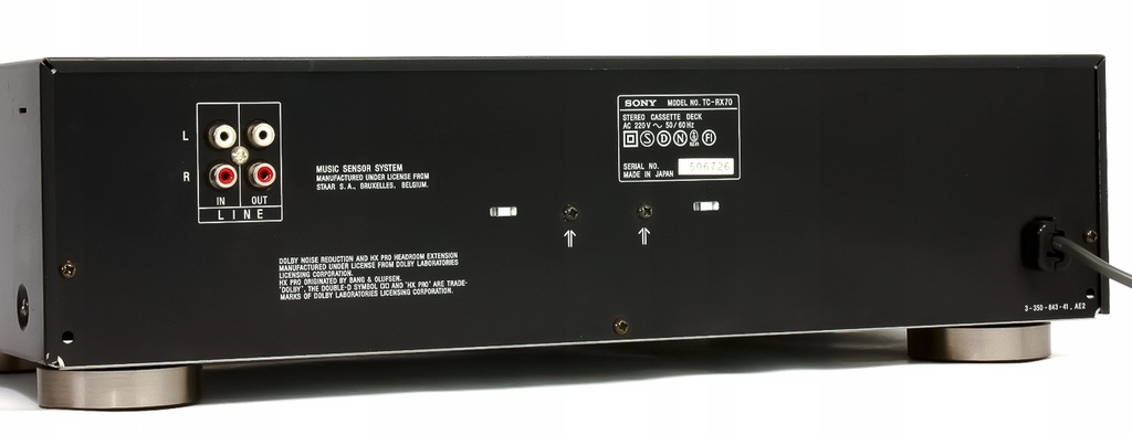 SONY TC-RX70 MAGNETOFON STEREO AUTOREVERSE USZK - 13211934810 ...
