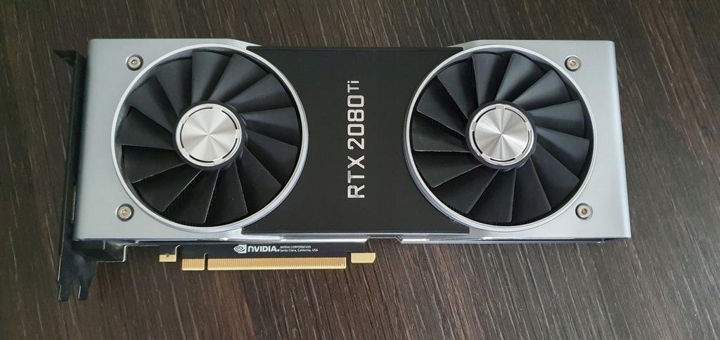 Karta graficzna NVIDIA RTX 2080Ti FE 11 GB - 13156438236 - oficjalne archiwum Allegro