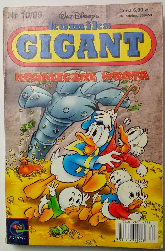 Disney - Komiks Gigant nr 10/99 - 10533005053 - oficjalne archiwum Allegro