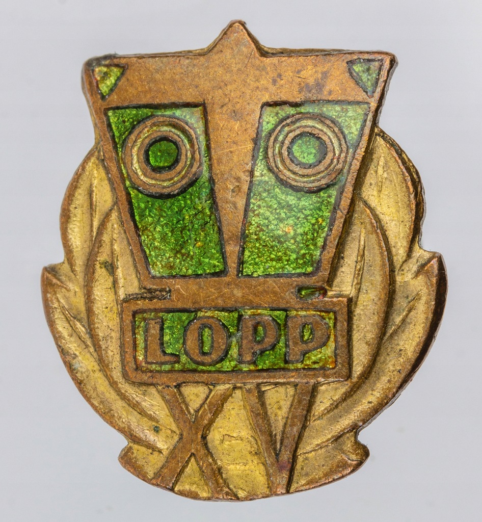 II RP Odznak 15-lecia LOPP - 14187104193 - oficjalne archiwum Allegro