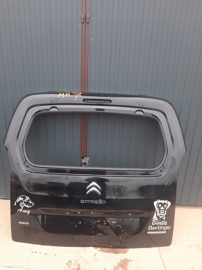 KLAPA TYLNA bagażnika CITROEN BERLINGO 18- - 11476618394 - oficjalne ... KLAPA TYLNA bagażnika CITROEN BERLINGO 18- - 11476618394 - oficjalne ...