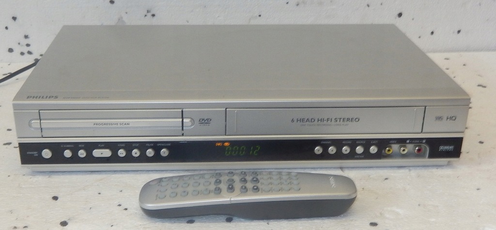 Combo DVD/VHS Philips DVP3055V *pilot* - 14132101801 - oficjalne ...