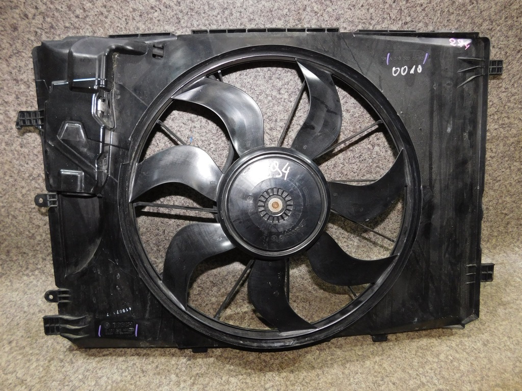 Mercedes B 246 A 176 obudowa wentylator 2465000093 - 7139910255 ...