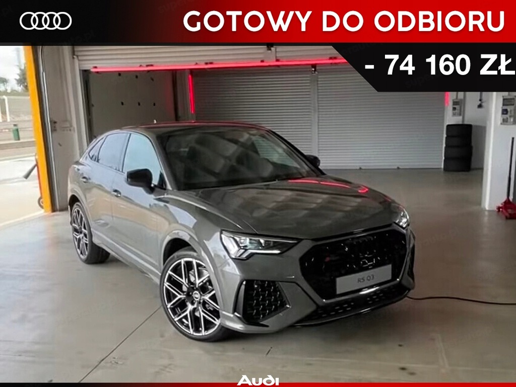 AUDI Q3 Sportback RS Suv 2.5 (400KM) 2023 - 14399680963 - oficjalne archiwum Allegro