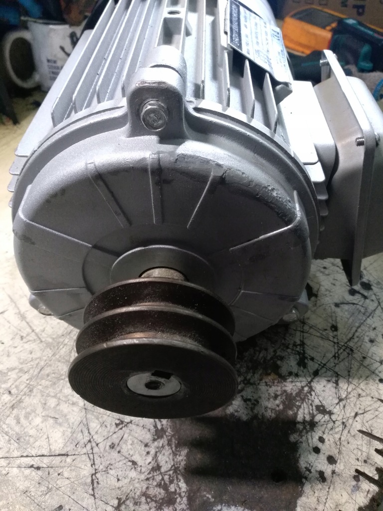 SILNIK 3 FAZOWY ASYNCHRONICZNY 4KW PIŁA DO METALU - 10759466698 - oficjalne archiwum Allegro