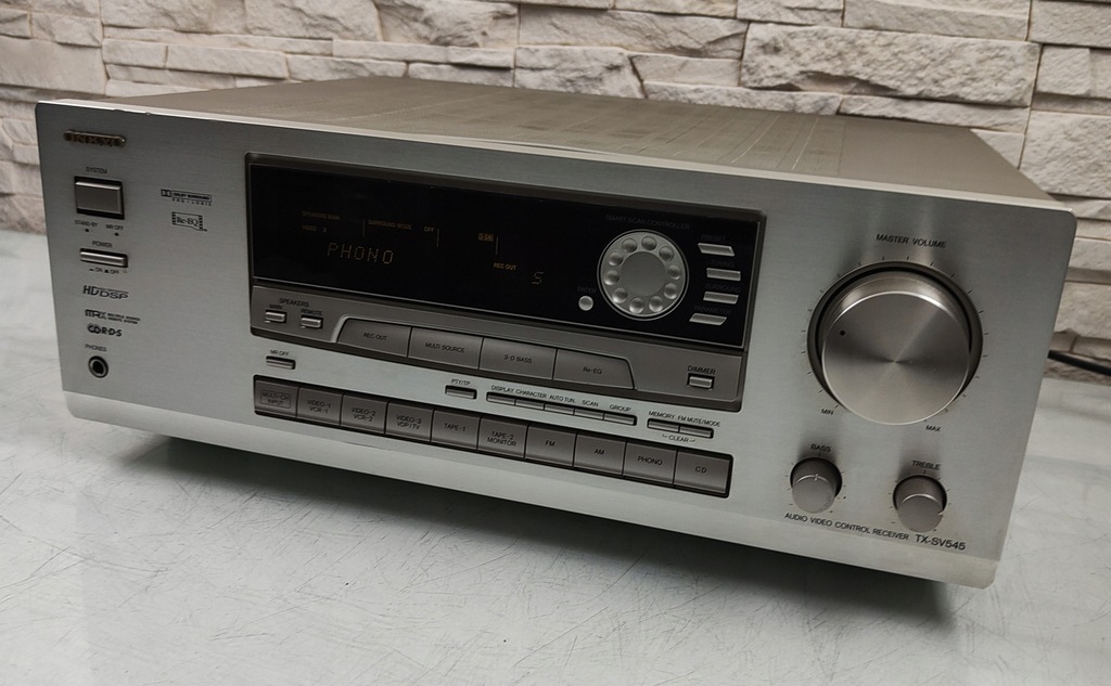 ONKYO TX-SV545 Cyfrowy amplituner 5,1 - 12583405199 - oficjalne archiwum Allegro