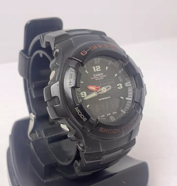 ZEGAREK CASIO G-SHOCK G-100 5158 - 13761154757 - oficjalne archiwum Allegro