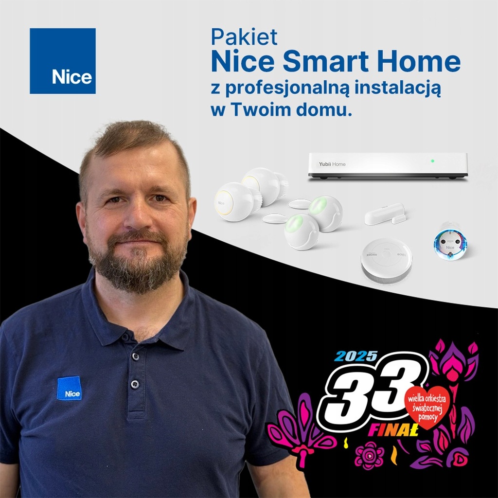 Pakiet Nice Smart Home z profesjonalną instalacją w Twoim domu ...