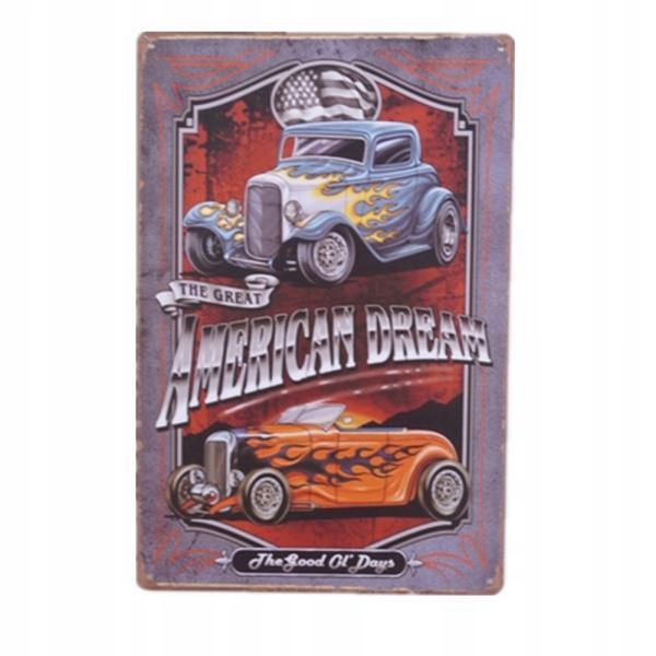 Vintage Metal Tin Sign Tablica Wall Art - 12998833972 - oficjalne ...