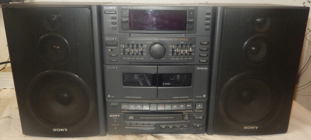 Wieża Sony FH-B155 - 12445633985 - oficjalne archiwum Allegro