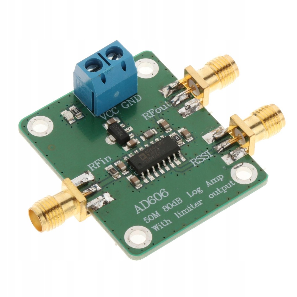 Wzmacniacz logarytmiczny AD606 z wyjściem - 11354681074 - oficjalne archiwum Allegro