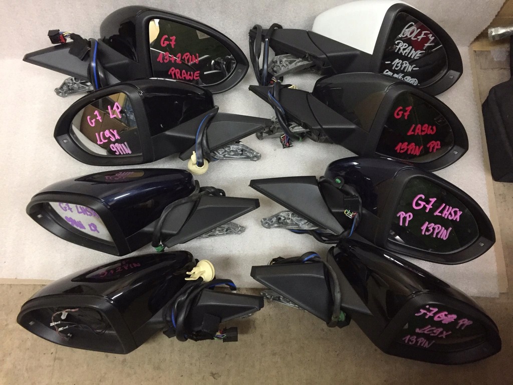 VW GOLF 7 LUSTERKO LH5X L041 LC9X LOK1 - 14484730106 - oficjalne ...