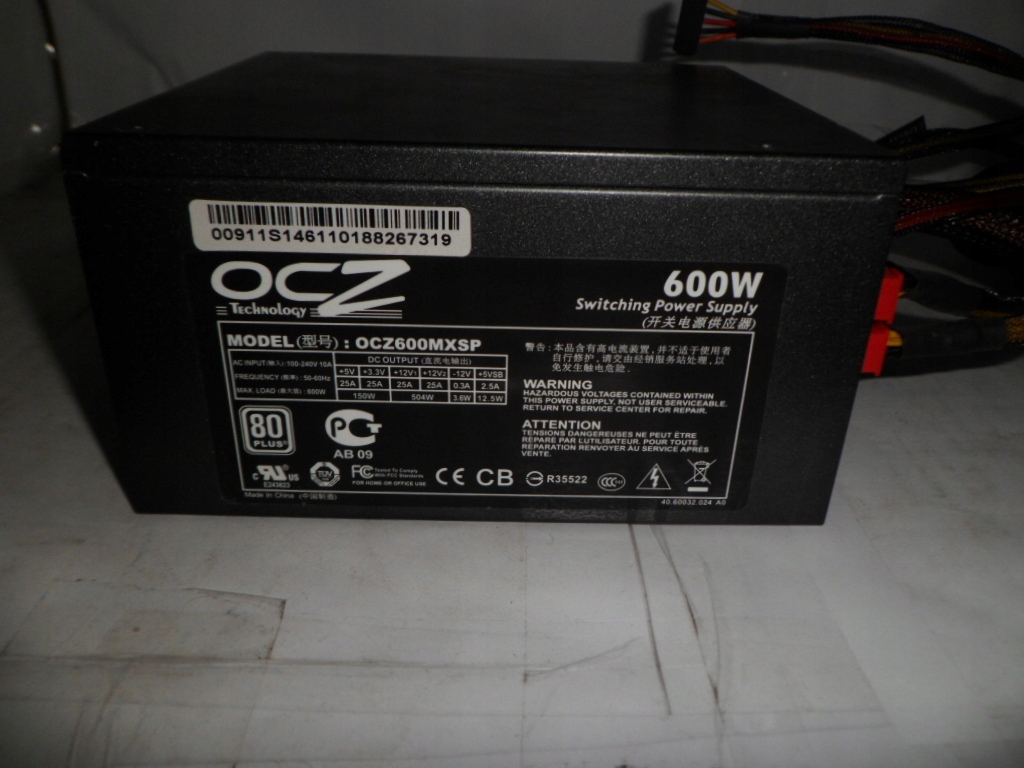 Zasilacz OCZ OCZ600MXSP 600 W - 14860845149 - oficjalne archiwum Allegro