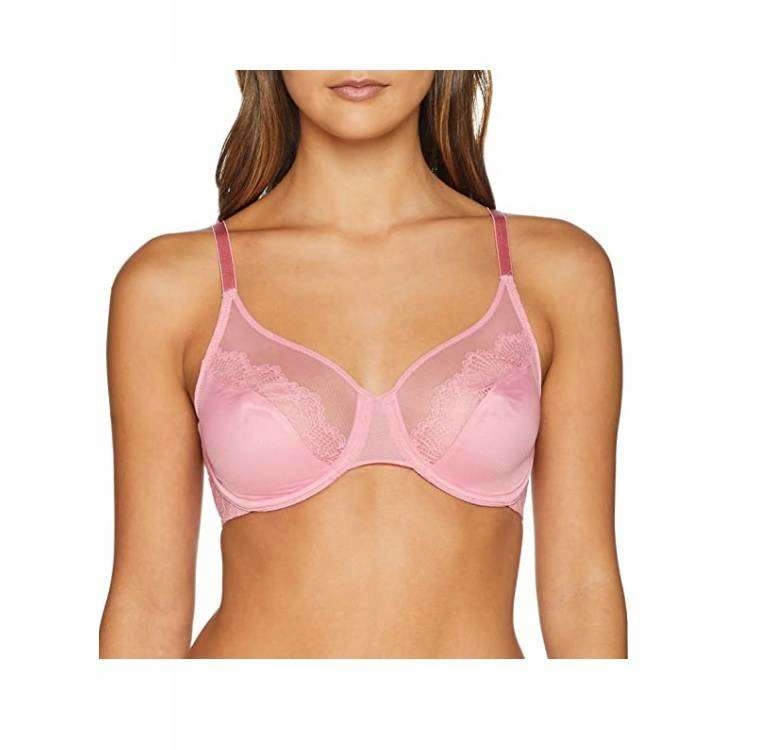 Triumph biustonosz Lace Spotlight W różowy 70D - 12266066923 - oficjalne archiwum Allegro