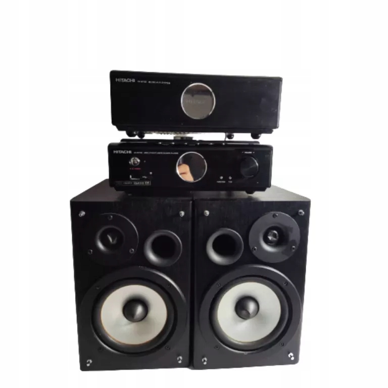 ZESTAW AUDIO MICRO HI-FI HITACHI AX-M76E - 13126449421 - oficjalne ...