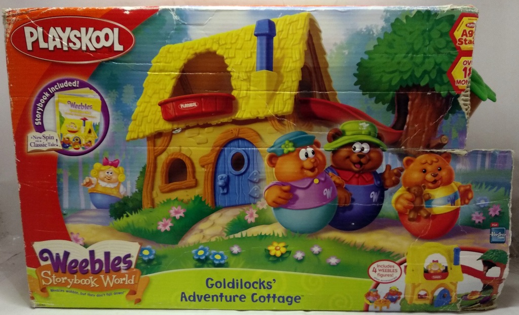 Domek Playskool Weebles Storybook World / Hasbro - 12183551090 ... Domek Playskool Weebles Storybook World / Hasbro - 12183551090 ...