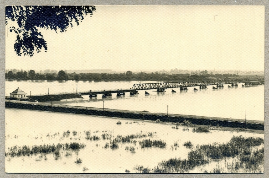 Sandomierz. Most drogowy na Wiśle. 19.02.1944 rok - 13573529952 ...
