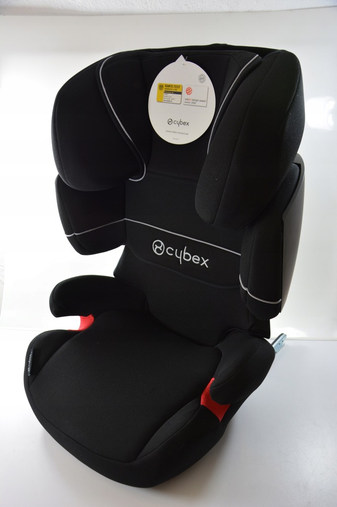 CYBEX SOLUTION X-FIX FOTELIK Pure Black 15-36 kg - 8023547677 ...