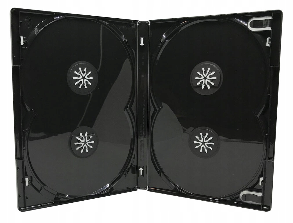 PUDEŁKO AMARAY 4 PŁYTY CD DVD CZARNE - 100 sztuk - 8031339218 ...